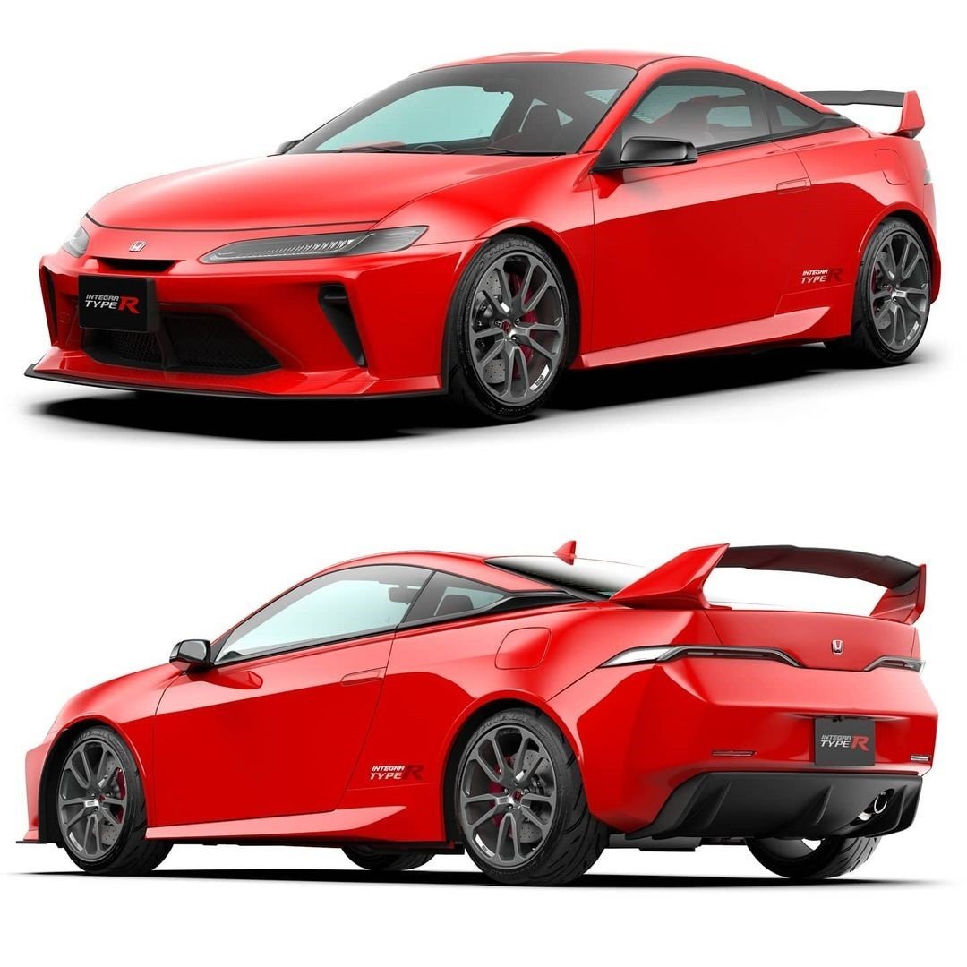 Nuova Honda Integra Type R 2023, il Rendering dal futuro | Autoprove.it