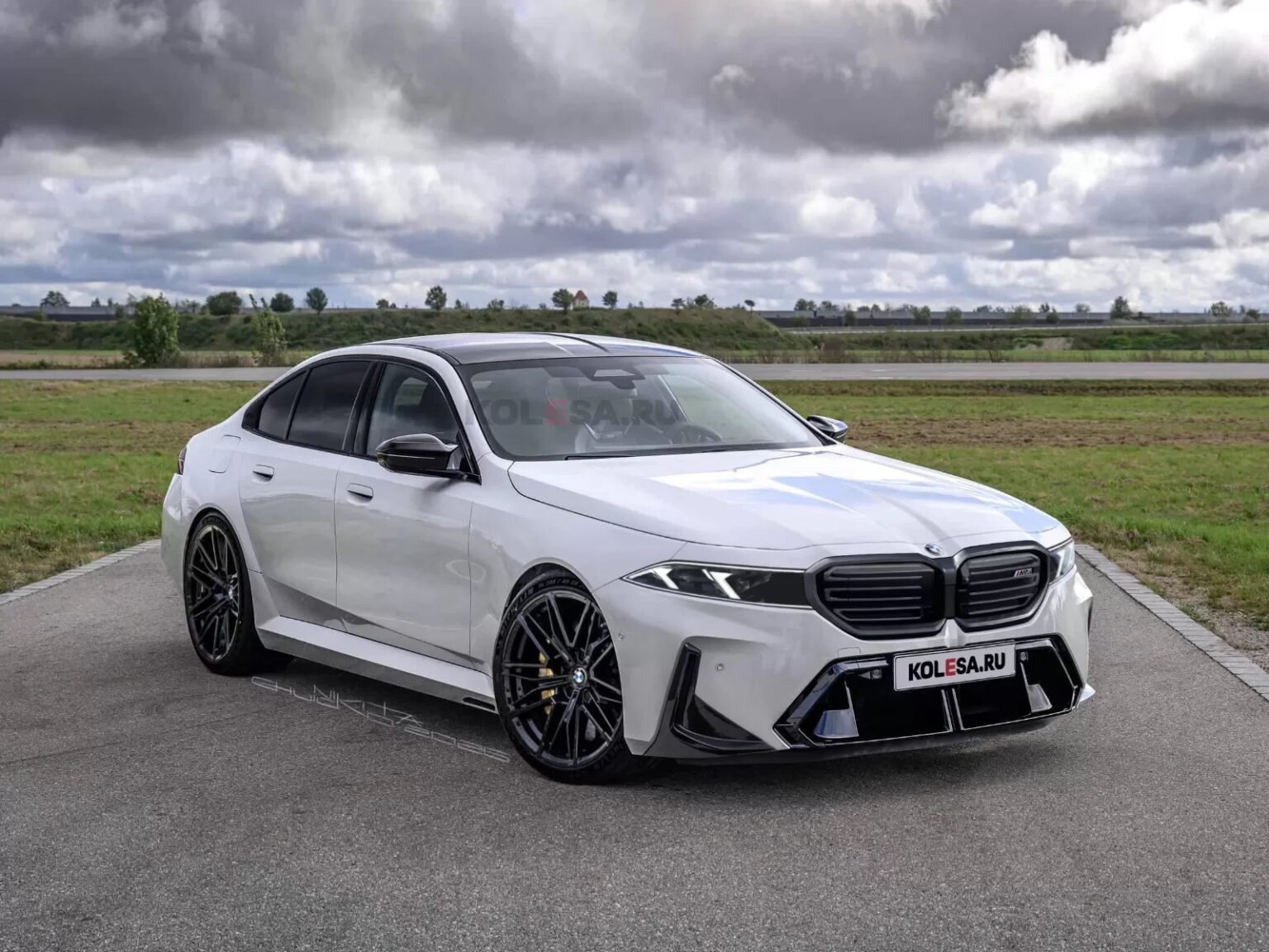 Nuova BMW M5 2026: Rendering Totale | Autoprove.it